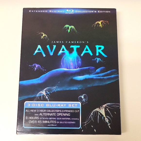 Lightstorm | Media | Avatar Extended Bluray Collectors Edition 3 Disc ...
